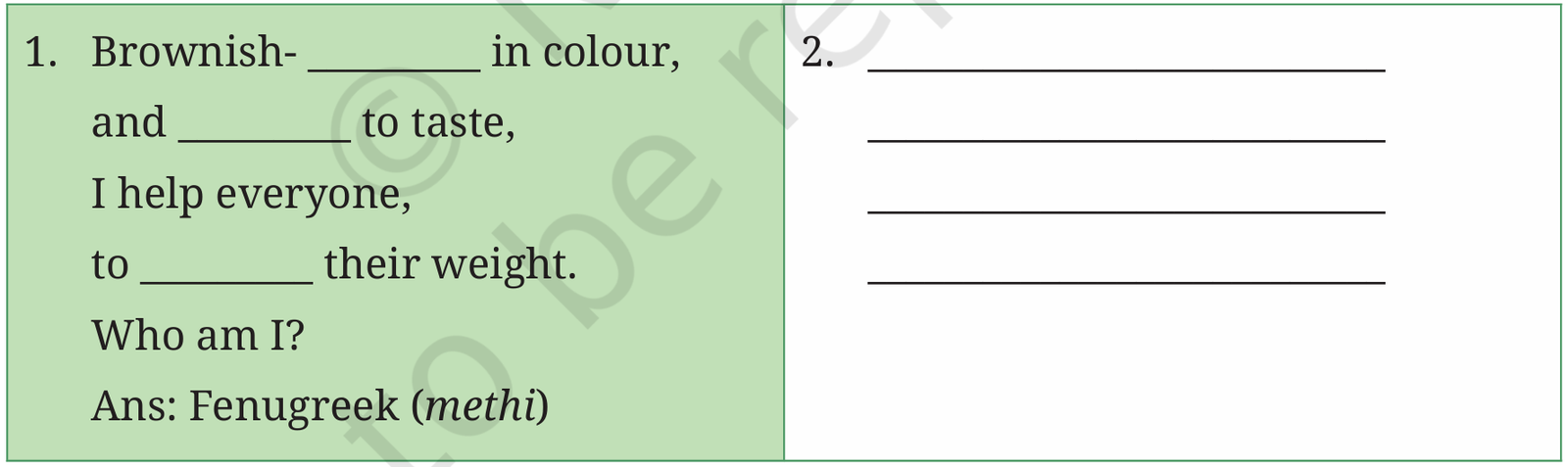 Poorvi | NCERT Class 6 English Chapter 9 Question Answer Solved ...